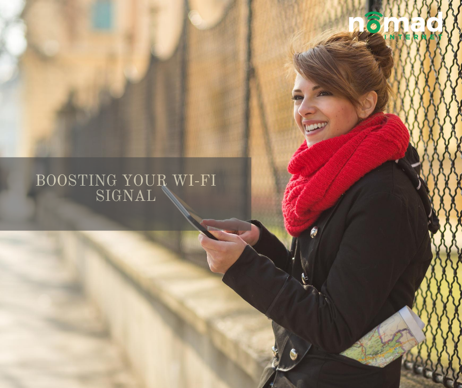 Boosting Your Wi-Fi Signal | Blog Nomad Internet